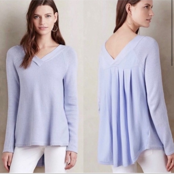Anthropologie | Sweaters | Nwt S Periwinkle Sweater | Poshmark